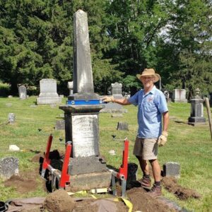 Cemetery Monument Lifting Jack - New England Cremation Supply