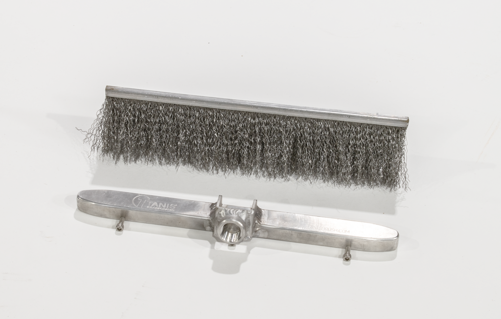 12" Channel Set Brush Assembly - New England Cremation Supply
